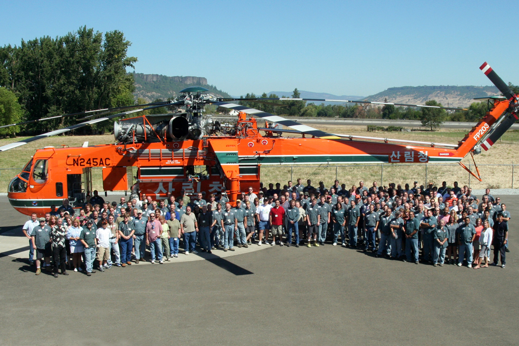 Why the Korea Forest Service Purchased the S-64 - Erickson Inc.