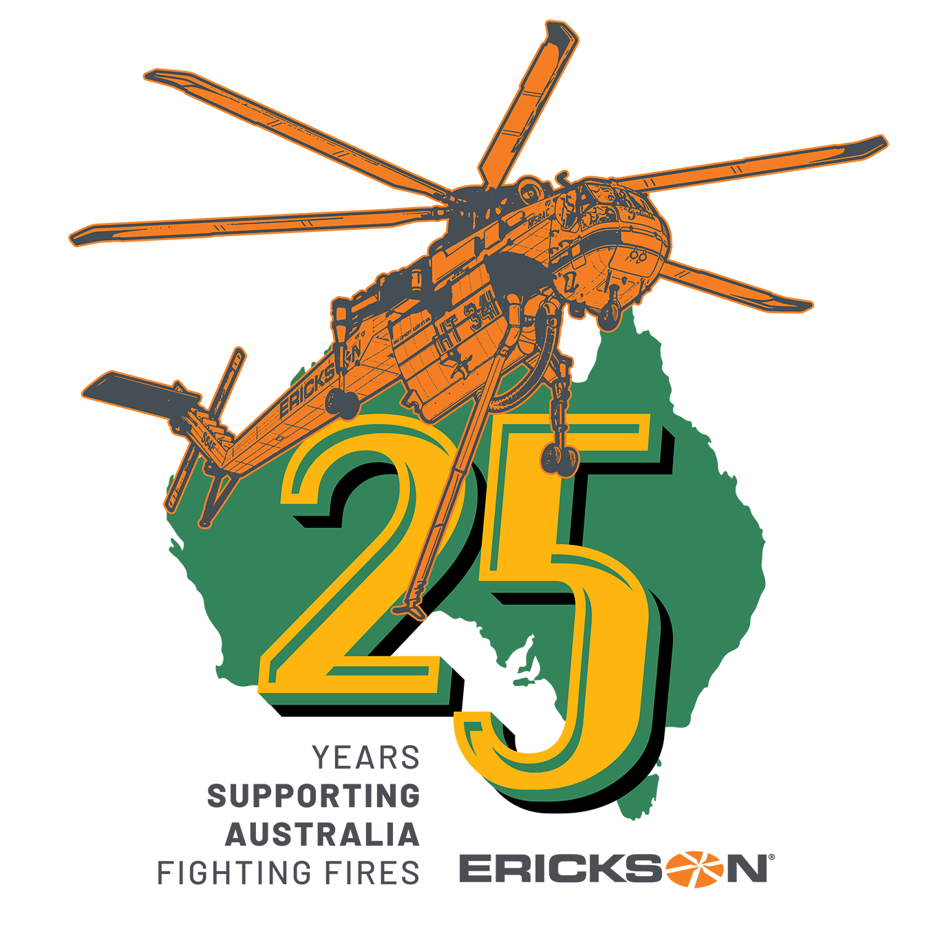 Commemorating 25 Years in Australia - Erickson Inc. | OEM and MRO Services