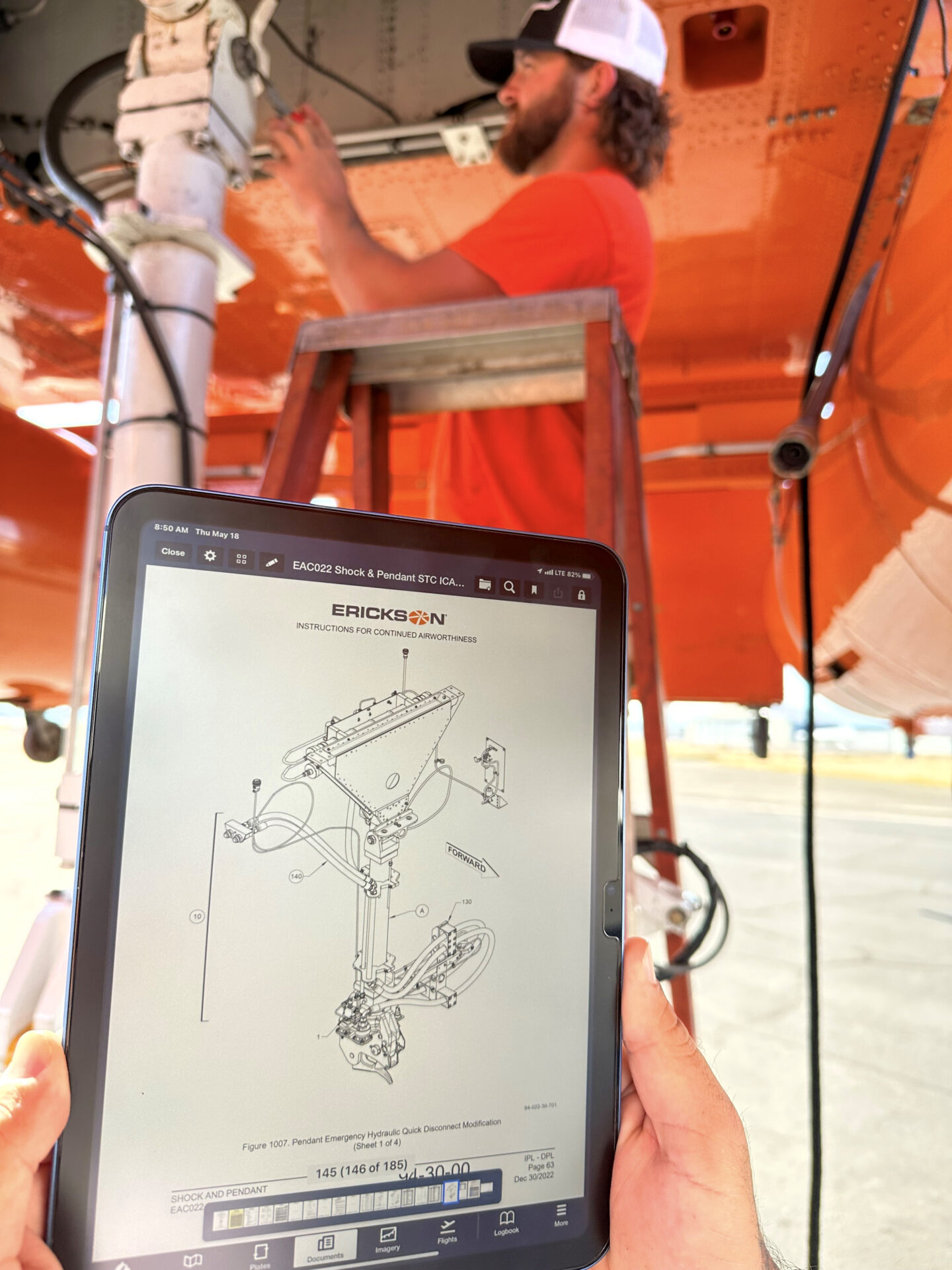 Multi-year project improves Erickson S-64 manual accessibility and ...